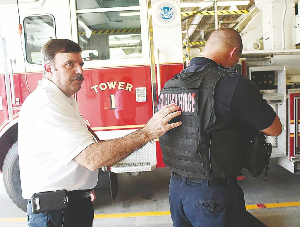 Armor For Ambulance Crews For Saving Lives At Shooting Scenes