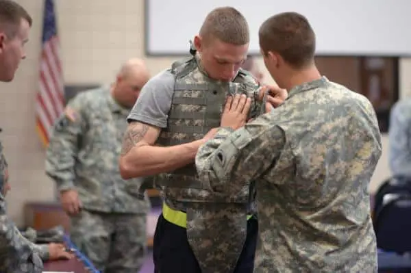 American Army Soldiers Body