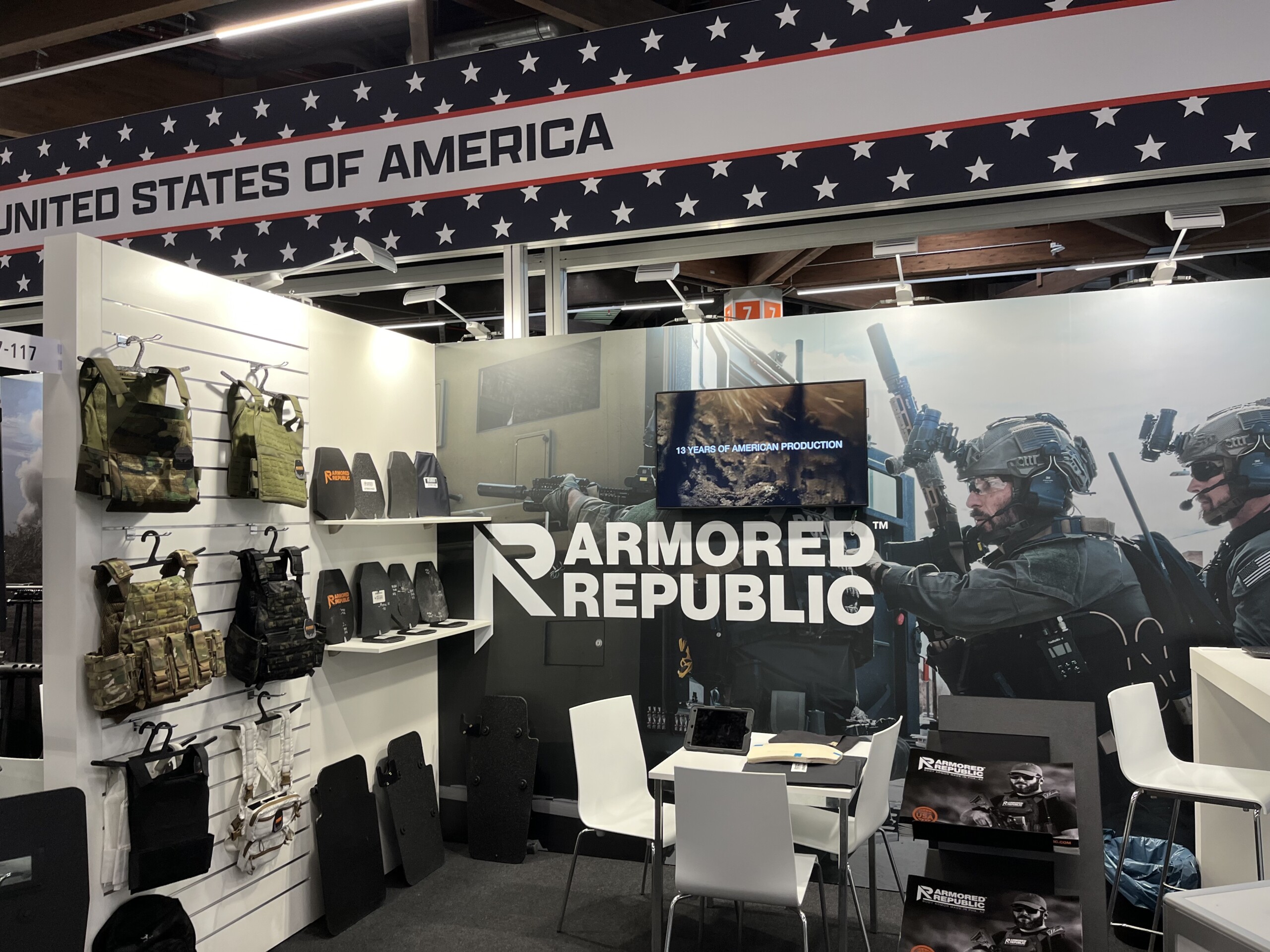 Armored Republic's First International Trade Show